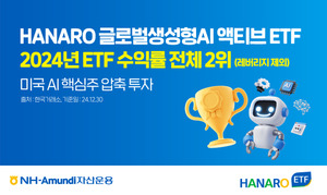 'HANARO 생성형AI 액티브 ETF' 지난해 수익률 91%